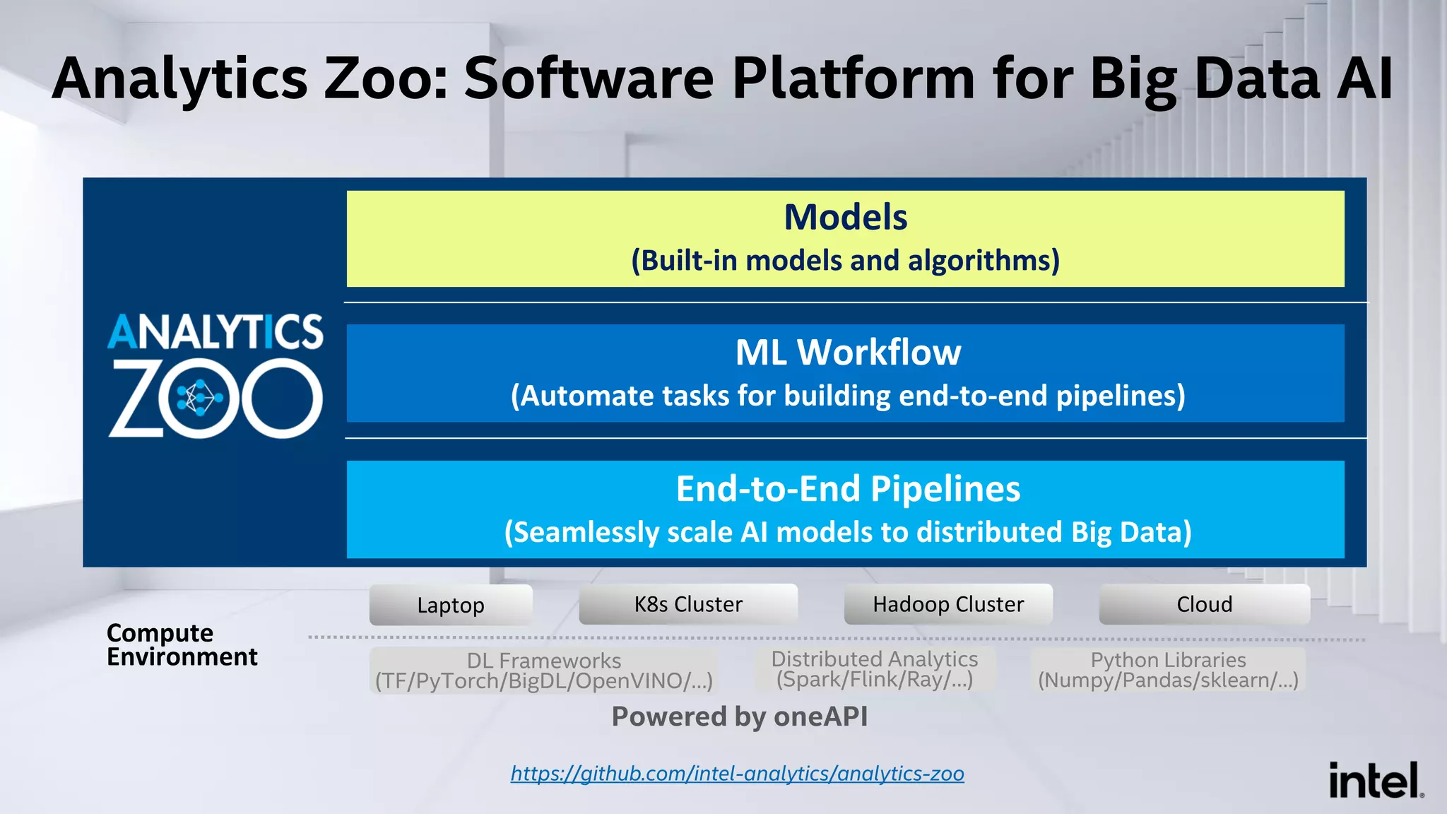 End-to-End Big Data AI with Analytics Zoo | PPT