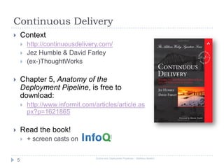 End-to-end deployment pipelines - avoiding pipeline fragmentation | PDF