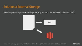 End to-end large messages processing with Kafka Streams & Kafka Connect | PPT