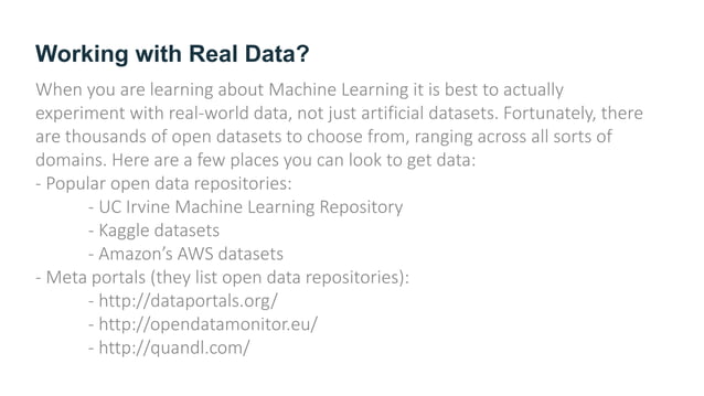 End-to-End Machine Learning Project | PPTX | Internet | Computing