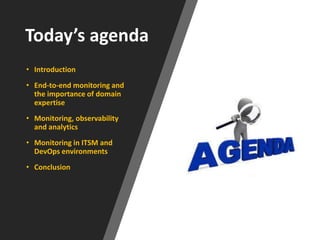 End to-End Monitoring for ITSM and DevOps | PPTX