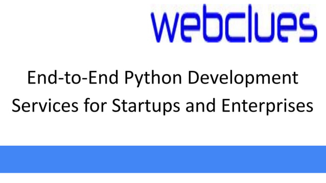 End-to-End Python Development Services for Startups and Enterprises.pdf