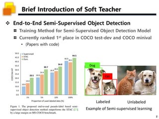 End to-end semi-supervised object detection with soft teacher ver.1.0 | PPT