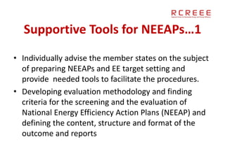 Day2-Session 3Template of the National Energy Efficiency Action Plans ...