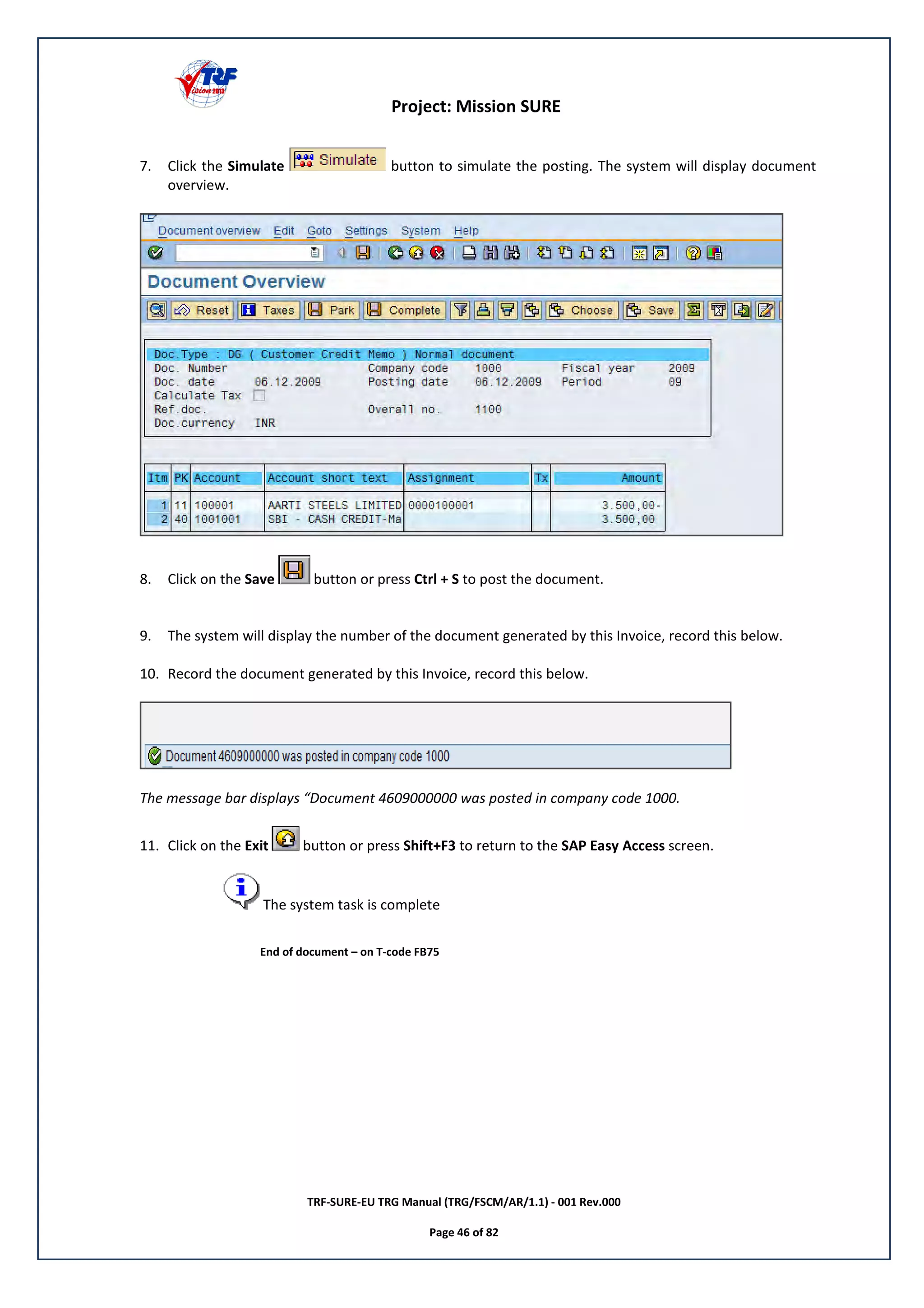SAP FI AR: End User Guide for Beginners | PDF