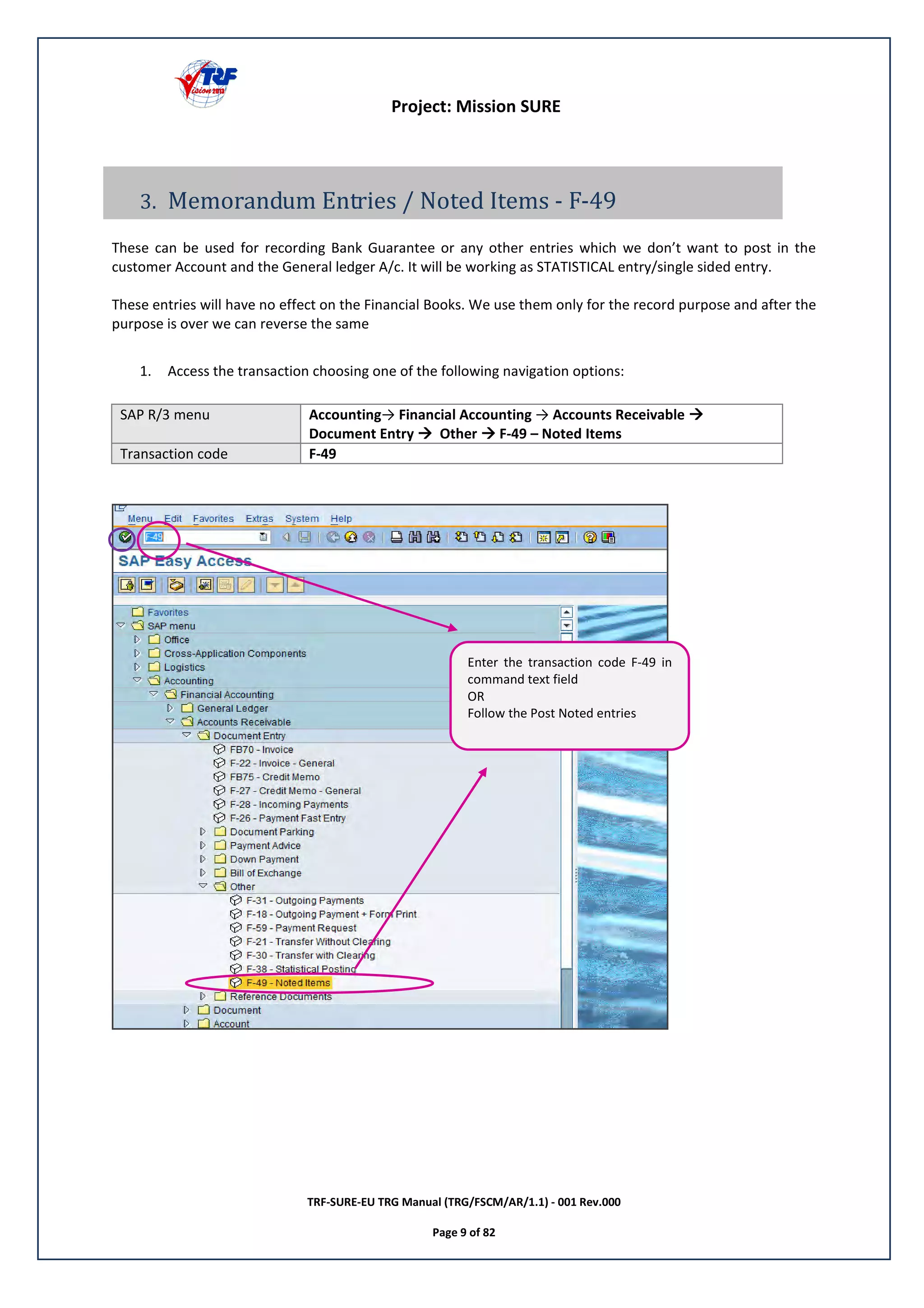 SAP FI AR: End User Guide for Beginners | PDF