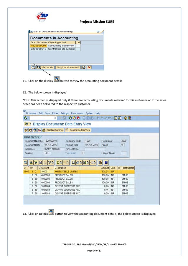 SAP FI AR: End User Guide for Beginners | PDF