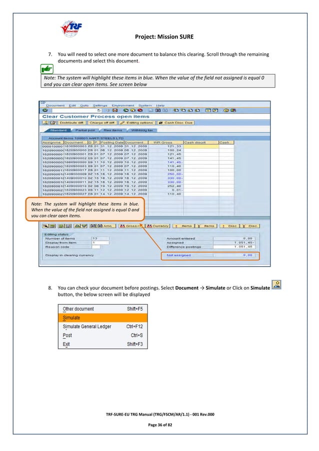 SAP FI AR: End User Guide for Beginners | PDF