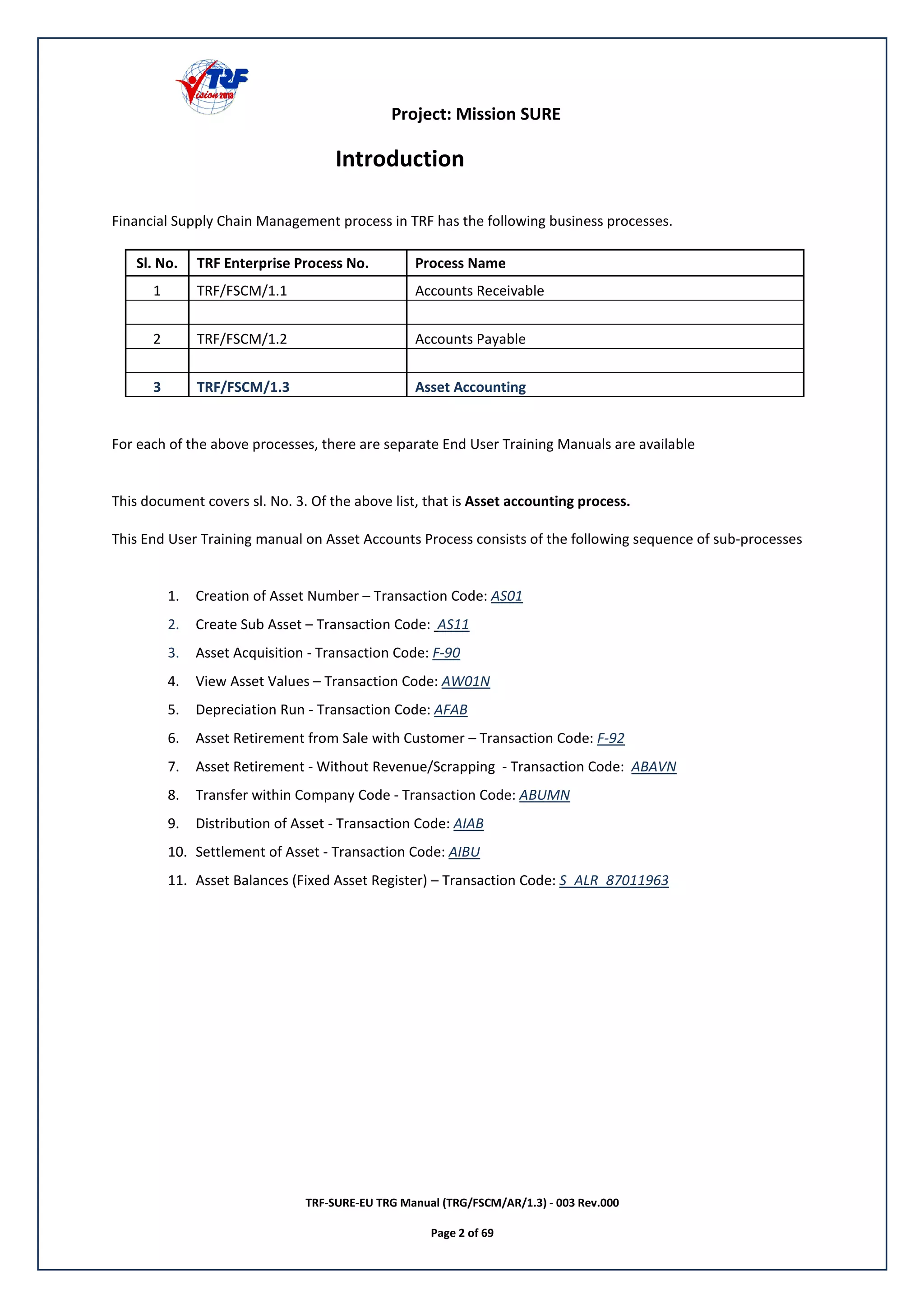 SAP FI Asset Accounting: End User Guide for Beginners | PDF
