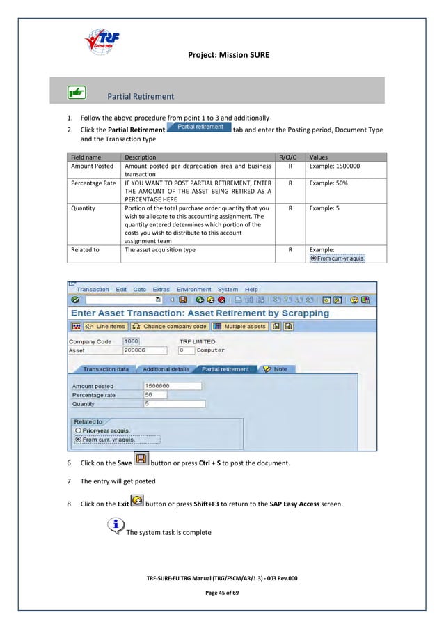 SAP FI Asset Accounting: End User Guide for Beginners | PDF