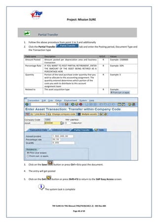 SAP FI Asset Accounting: End User Guide for Beginners | PDF