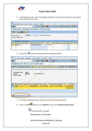 SAP FI Asset Accounting: End User Guide for Beginners | PDF