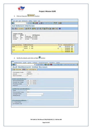 SAP FI Asset Accounting: End User Guide for Beginners | PDF