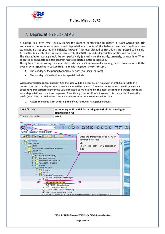 SAP FI Asset Accounting: End User Guide for Beginners