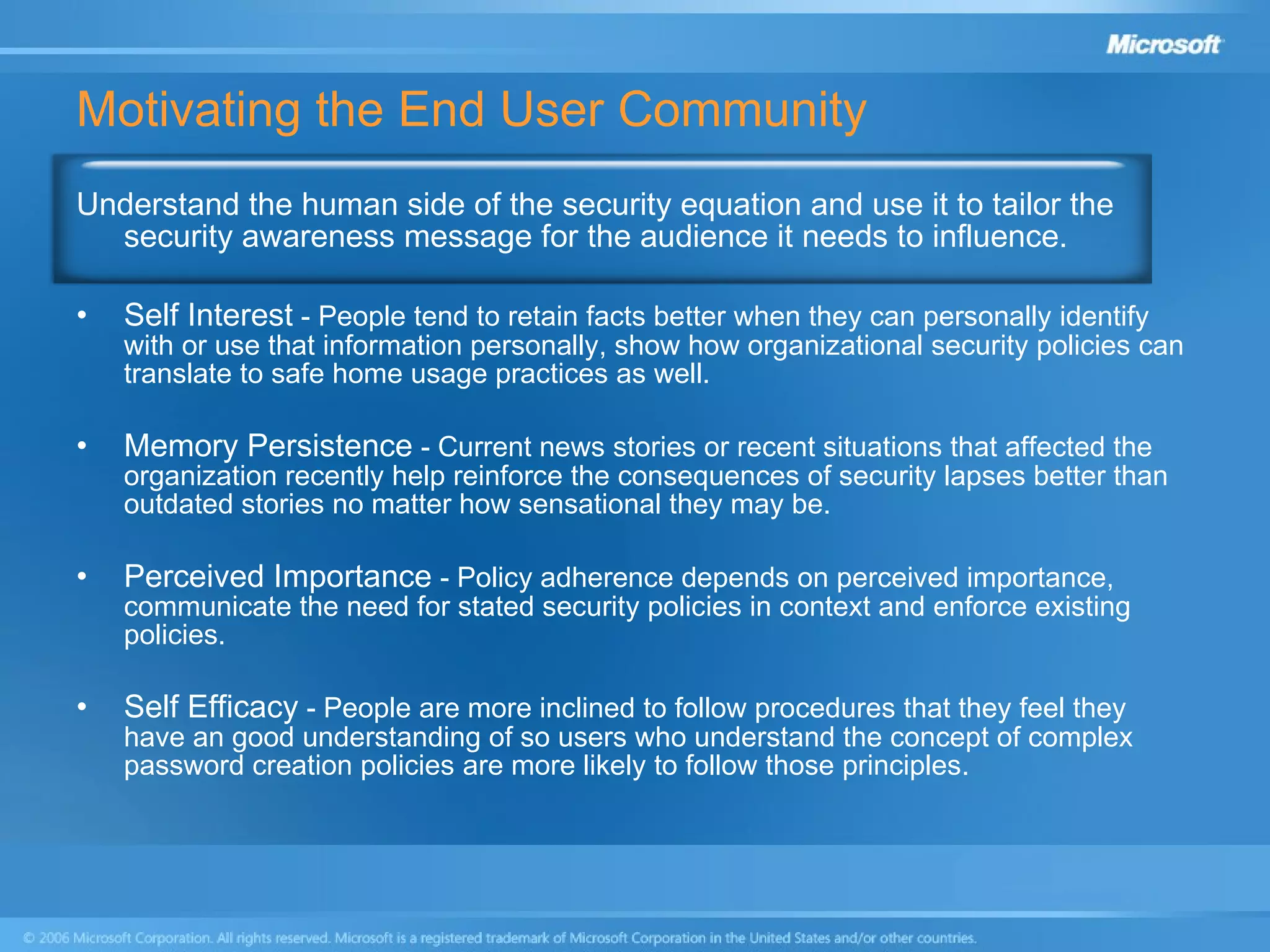 End User Security Awareness Presentation | PPT