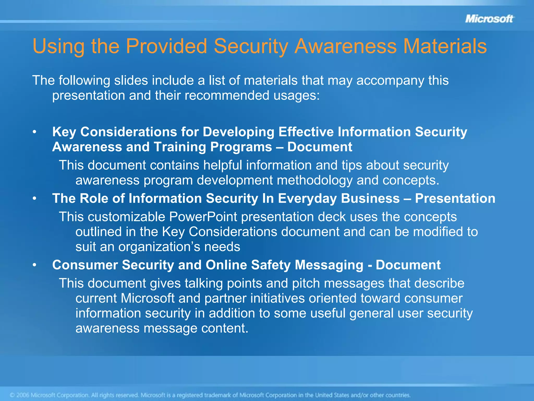 End User Security Awareness Presentation | PPT