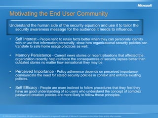 End User Security Awareness Presentation | PPT