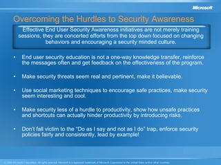 End User Security Awareness Presentation | PPT