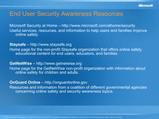 End User Security Awareness Presentation | PPT