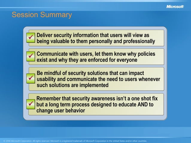 End User Security Awareness Presentation | PPT