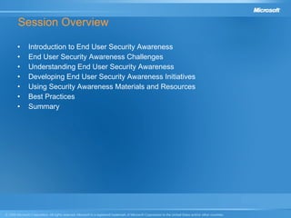 End User Security Awareness Presentation | PPT