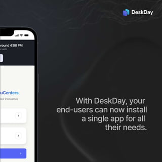DeskDay End-user application for MSPs | PDF