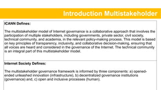End-User Perspectives on Multistakeholder Practices in the Internet ...