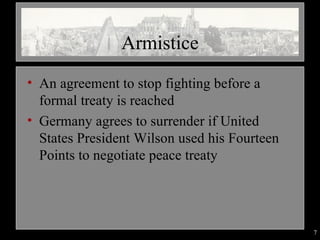 End of WWI- McDowell | PPT