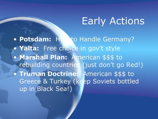 End of WWII/Cold War 2008 | PPT