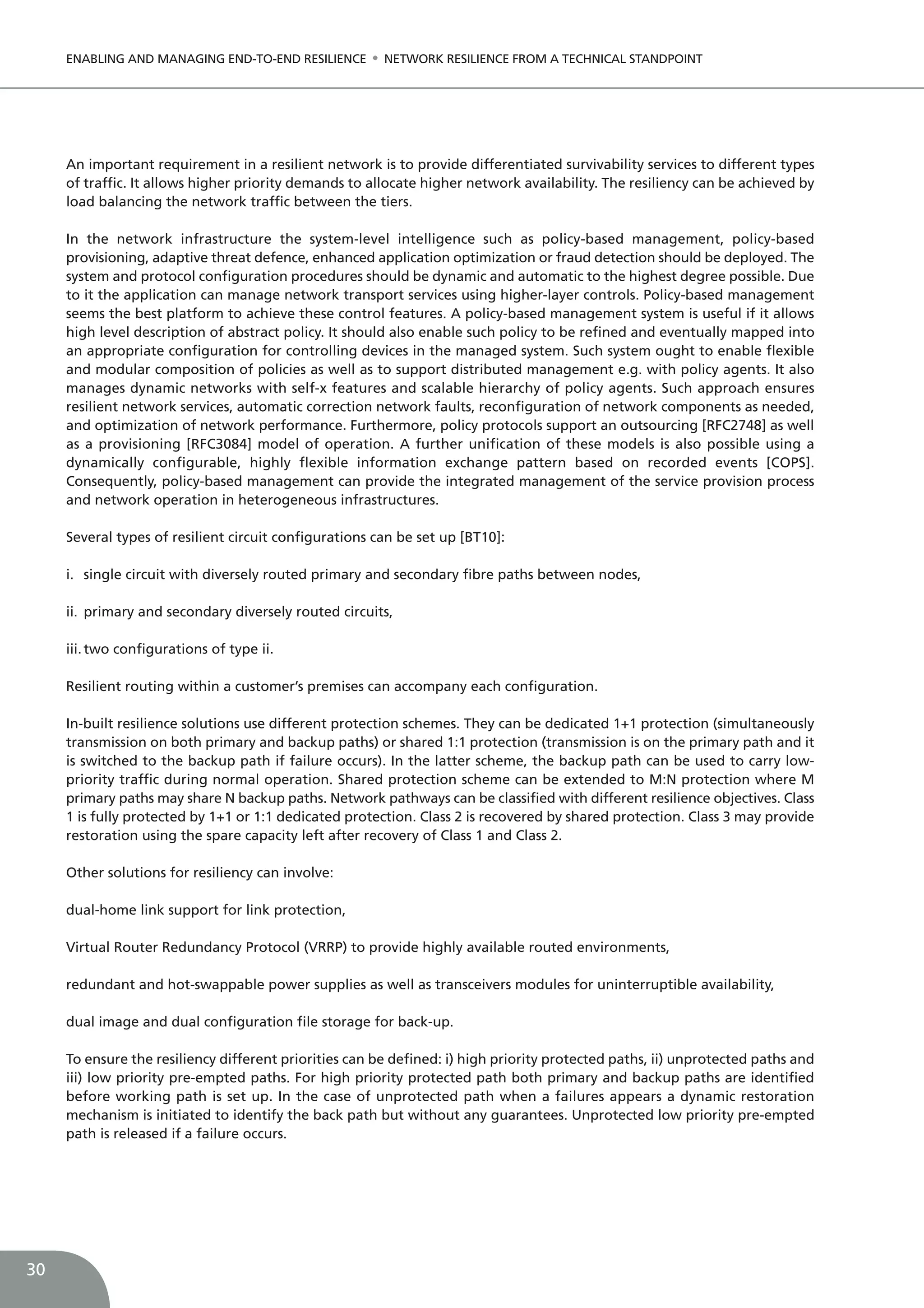 End2end resilience | PDF