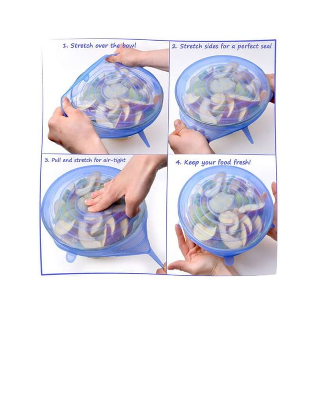 SILICONE LIDS KEEP FOOD FRESH FOR LONGER | DOCX