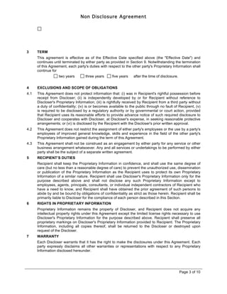 EasyNDA Mutual Non Disclosure Agreement printable_v1 | PDF