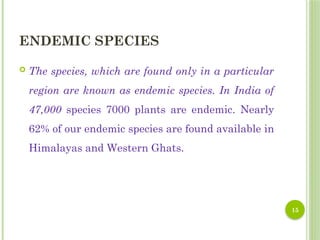 Endangered and Endemic Species of India.pptx