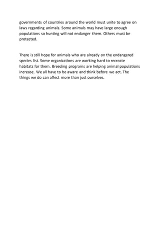 endangered animal essay.docx