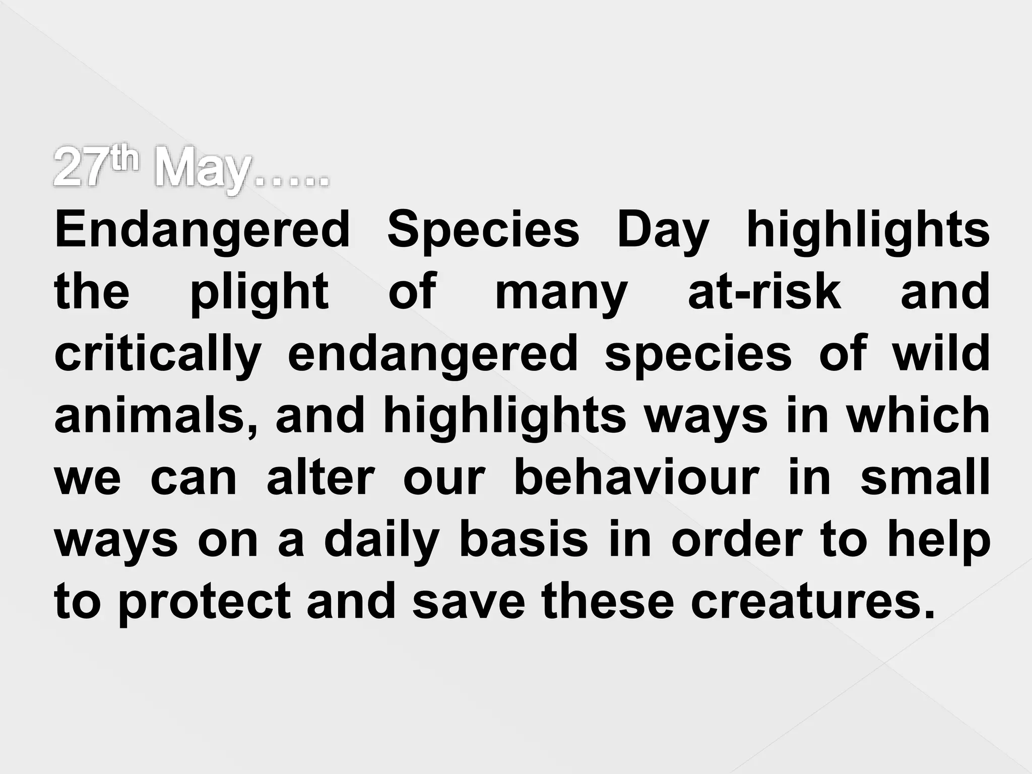 Endangered & extinct species of animals found in India | PPTX