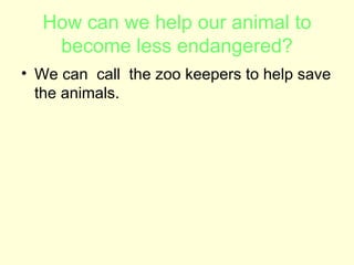 Endangered Species | PPT