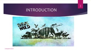 Endangered Species | PPTX