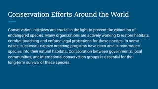 Endangered Species_ A Global Call for Conservation.pdf