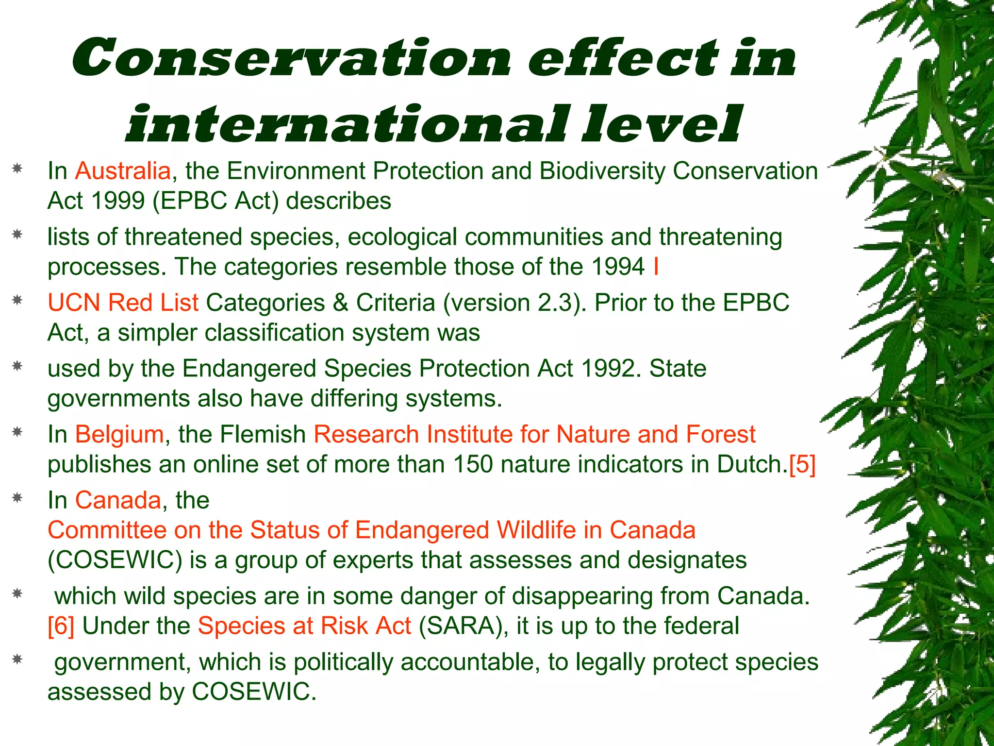 Endangered species presentation- | PPT