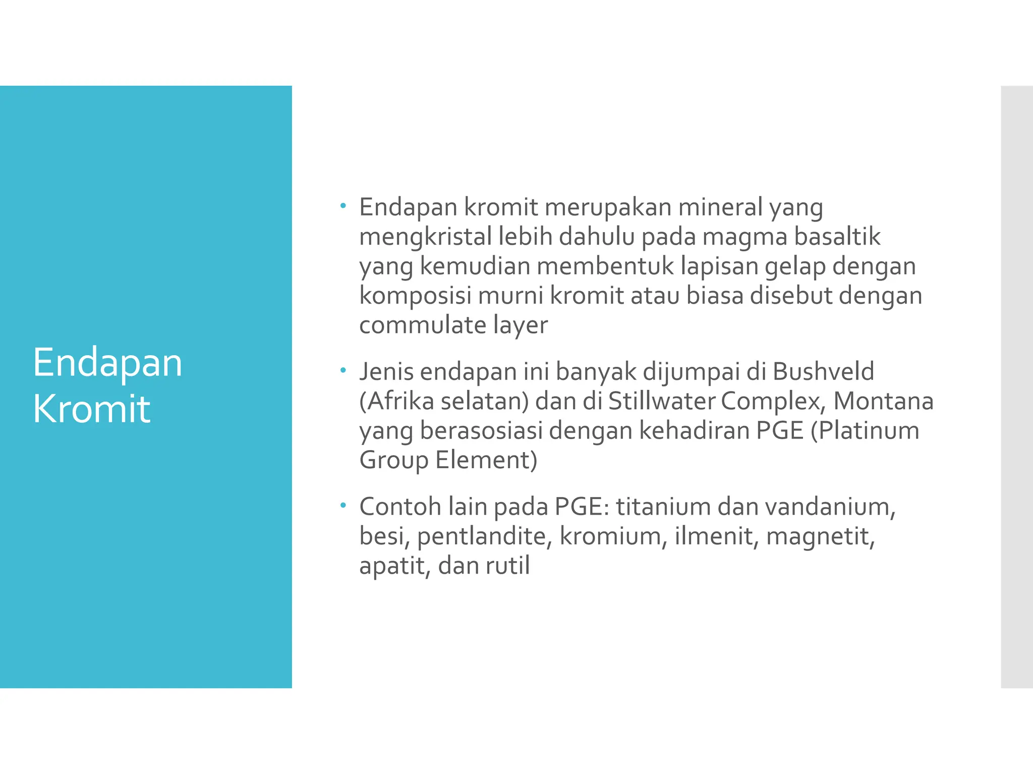 TIPE ENDAPAN MAGMATIK MATERI KULIAH.pptx