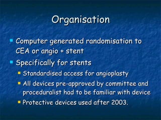 Endarterectomy versus stenting in patients with symptomatic severe | PPT