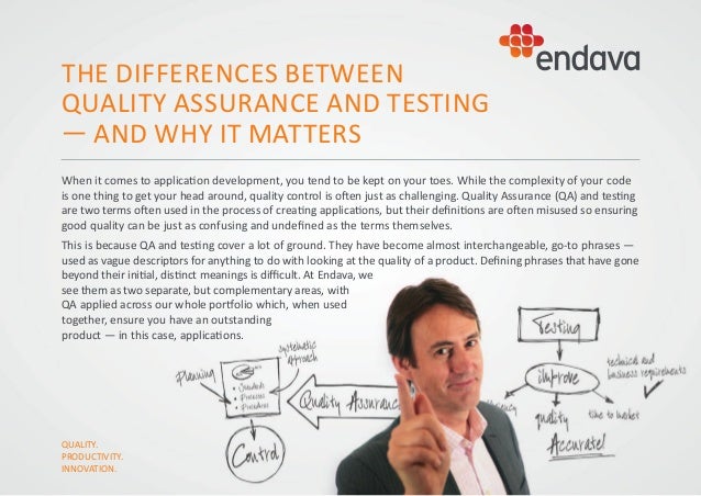 Quality Assurance Testing Testing Notes