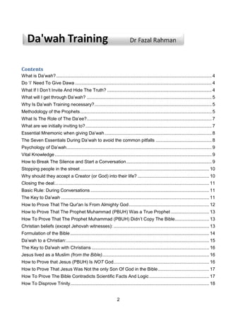 En dawah training_manual | PDF