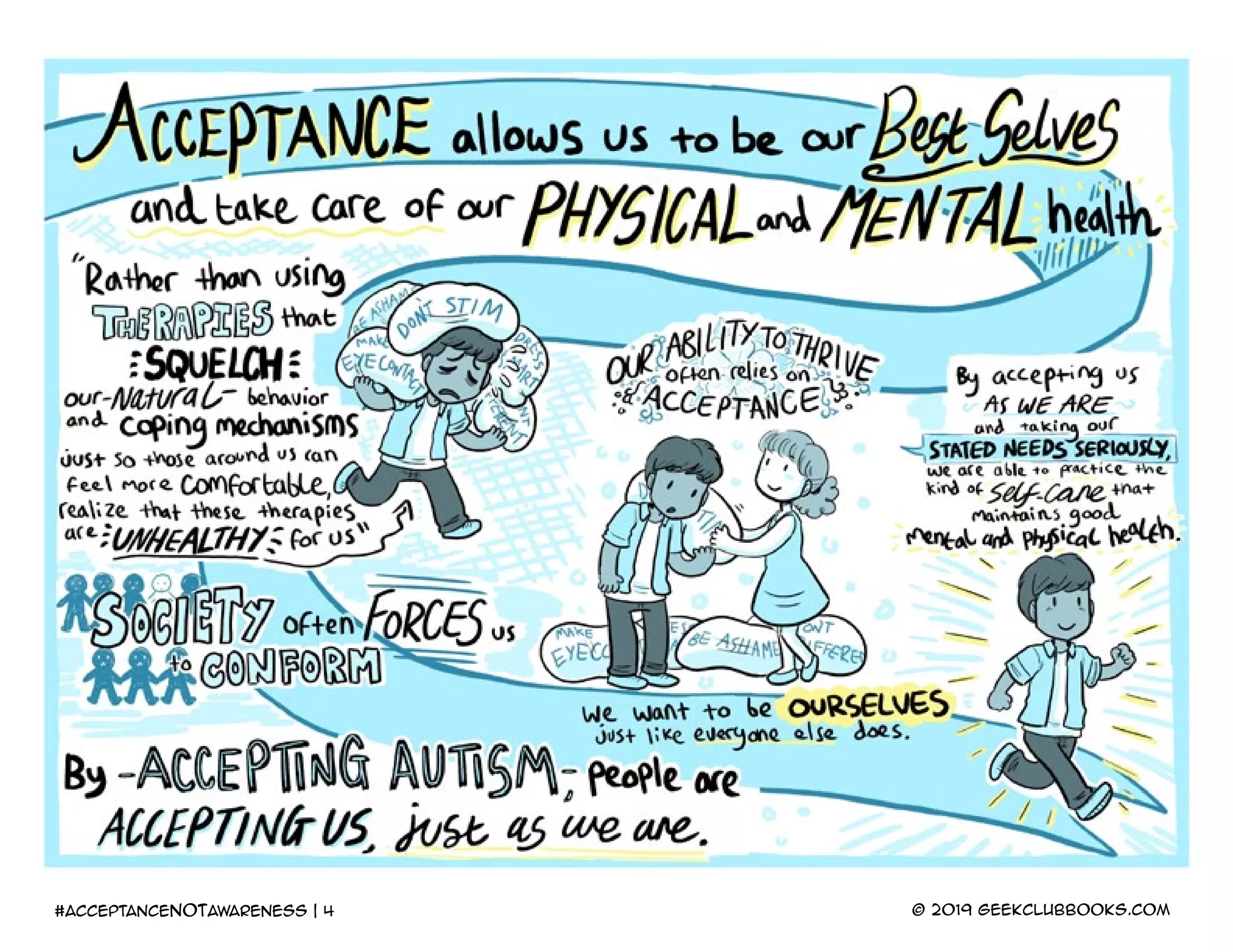 Autism Comic on 10 Reasons to End Autism Awareness | PDF