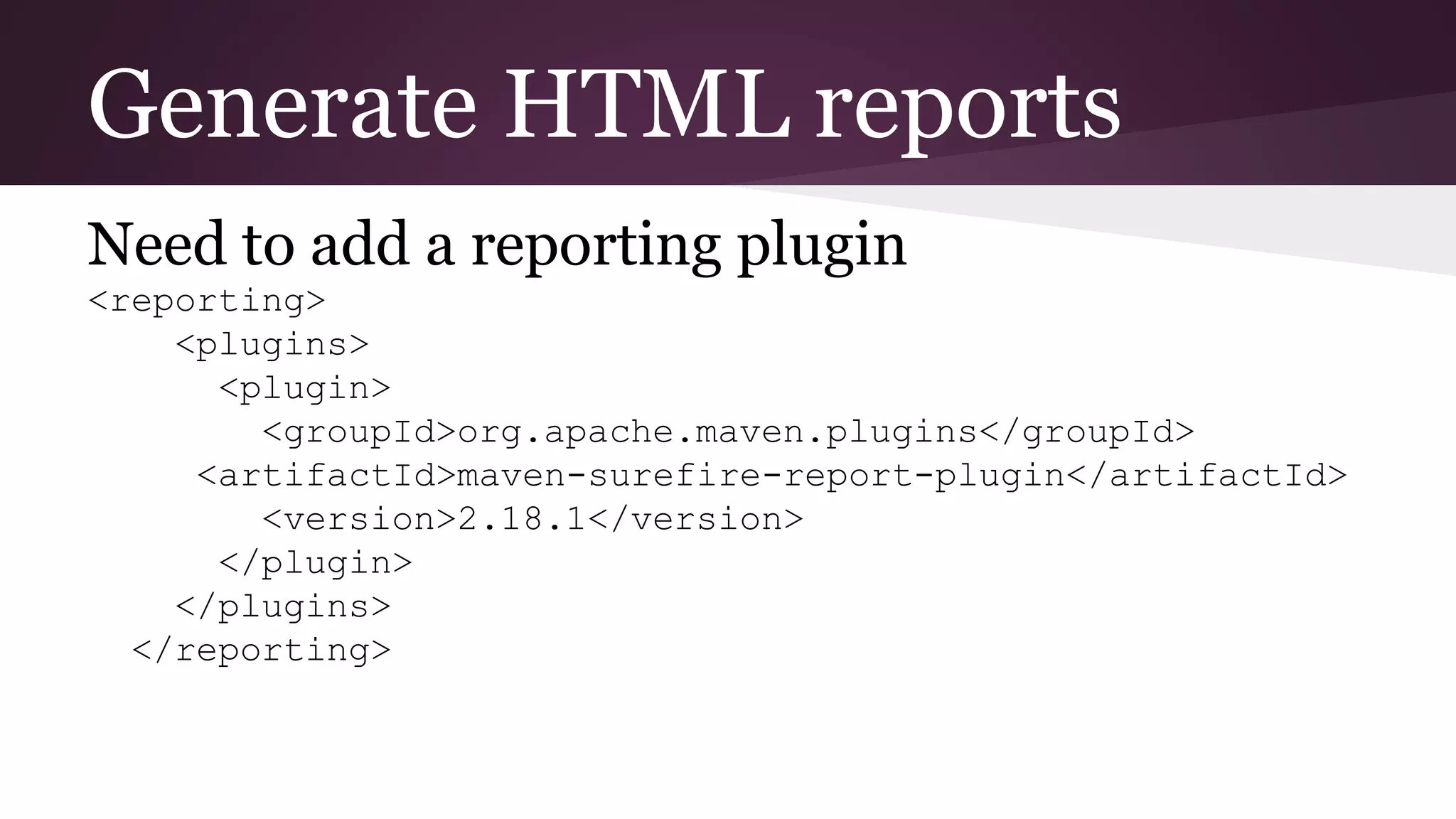 Intro to java test frameworks | PPT