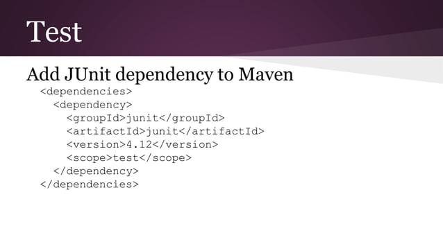Intro to java test frameworks | PPT