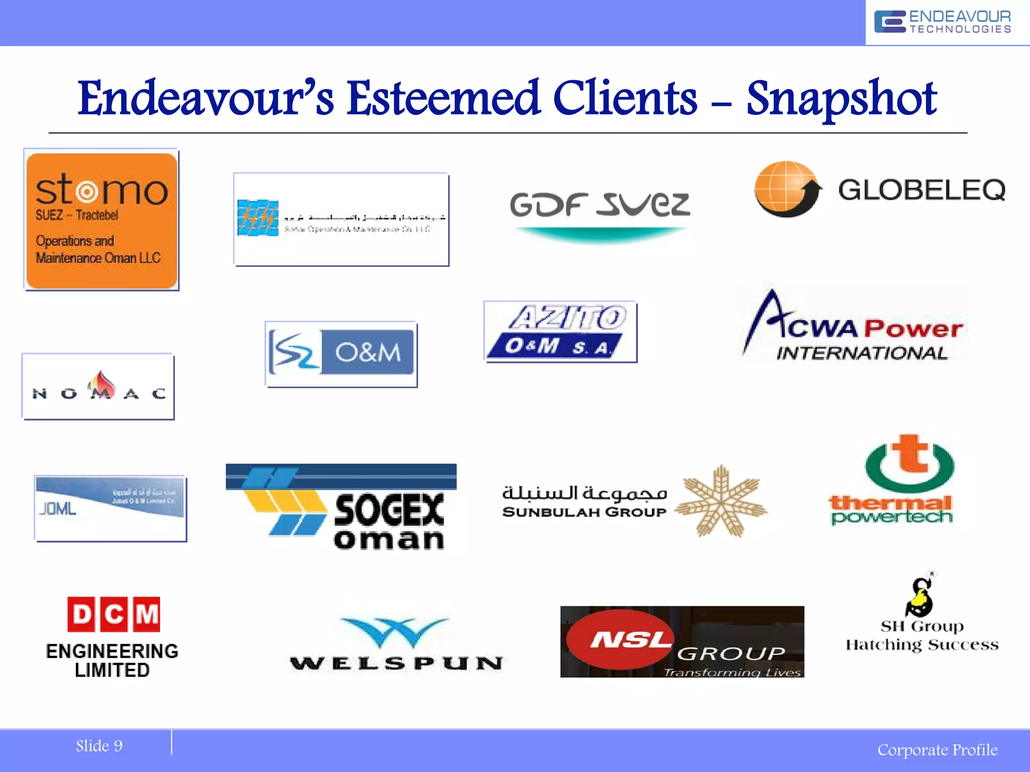 Endeavour corporate profile | PDF | Management Consulting Industry ...