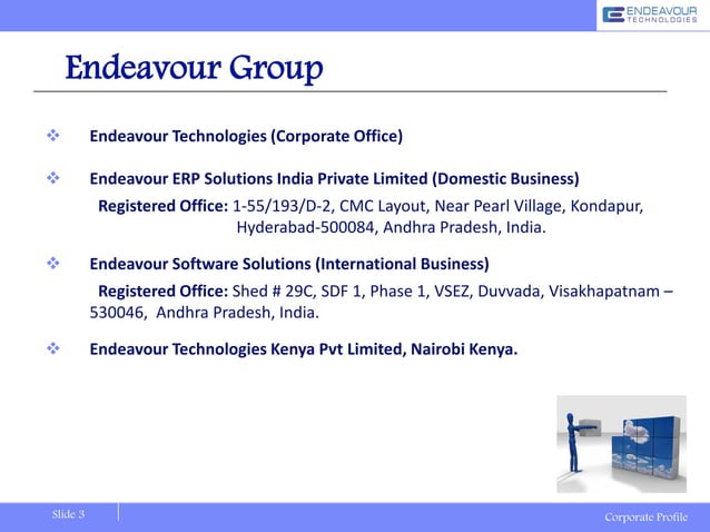 Endeavour corporate profile | PDF | Management Consulting Industry ...