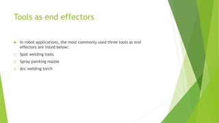End effectors | PPTX
