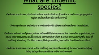 Endemic species.pptx